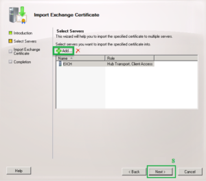 How to import PFX file on Exchange server (CSR is generated elsewhere ...